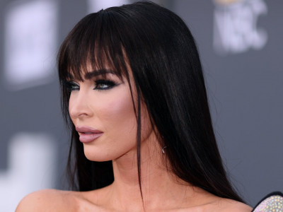 Megan Fox Looks Like a Y2K Prom Queen in This Messy Updo With Face ...
